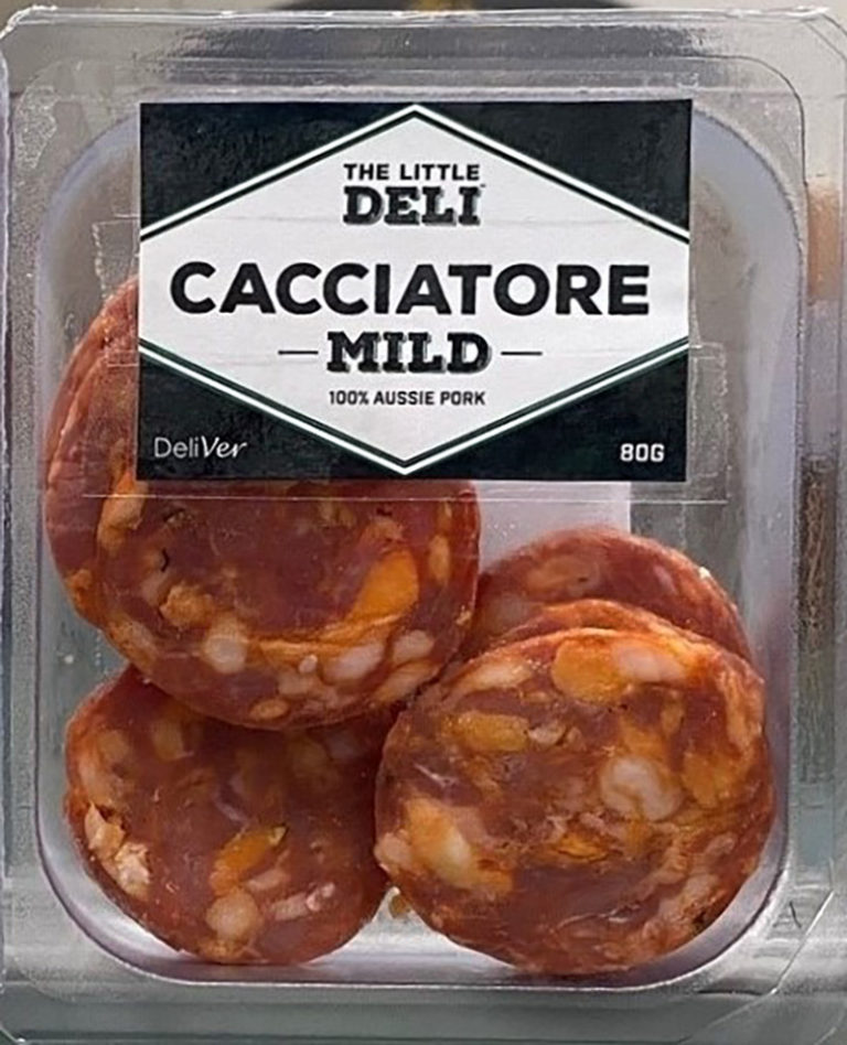 Cacciatore Sliced Mild – Fratelli Imports